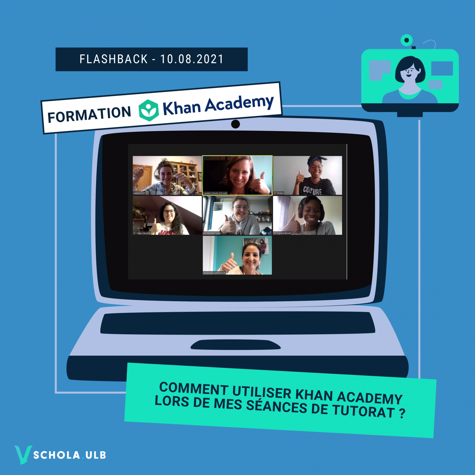 FORMATION CONTINUE SUR KHAN ACADEMY POUR NOS TUTEURS ! |Schola ULB