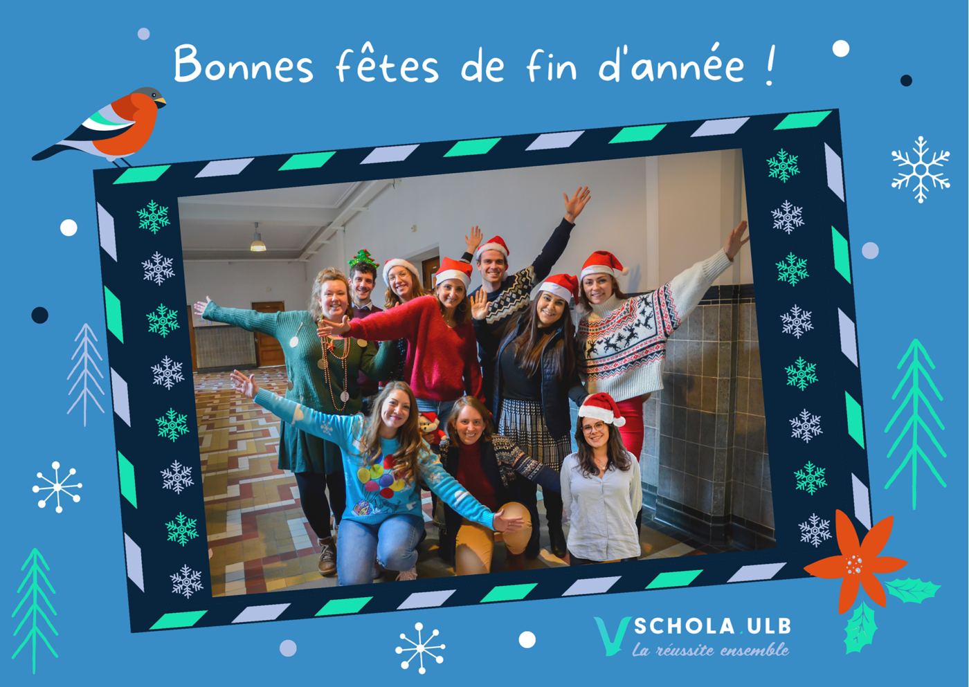 BONNES FÊTES DE FIN D'ANNÉE ! |Schola ULB