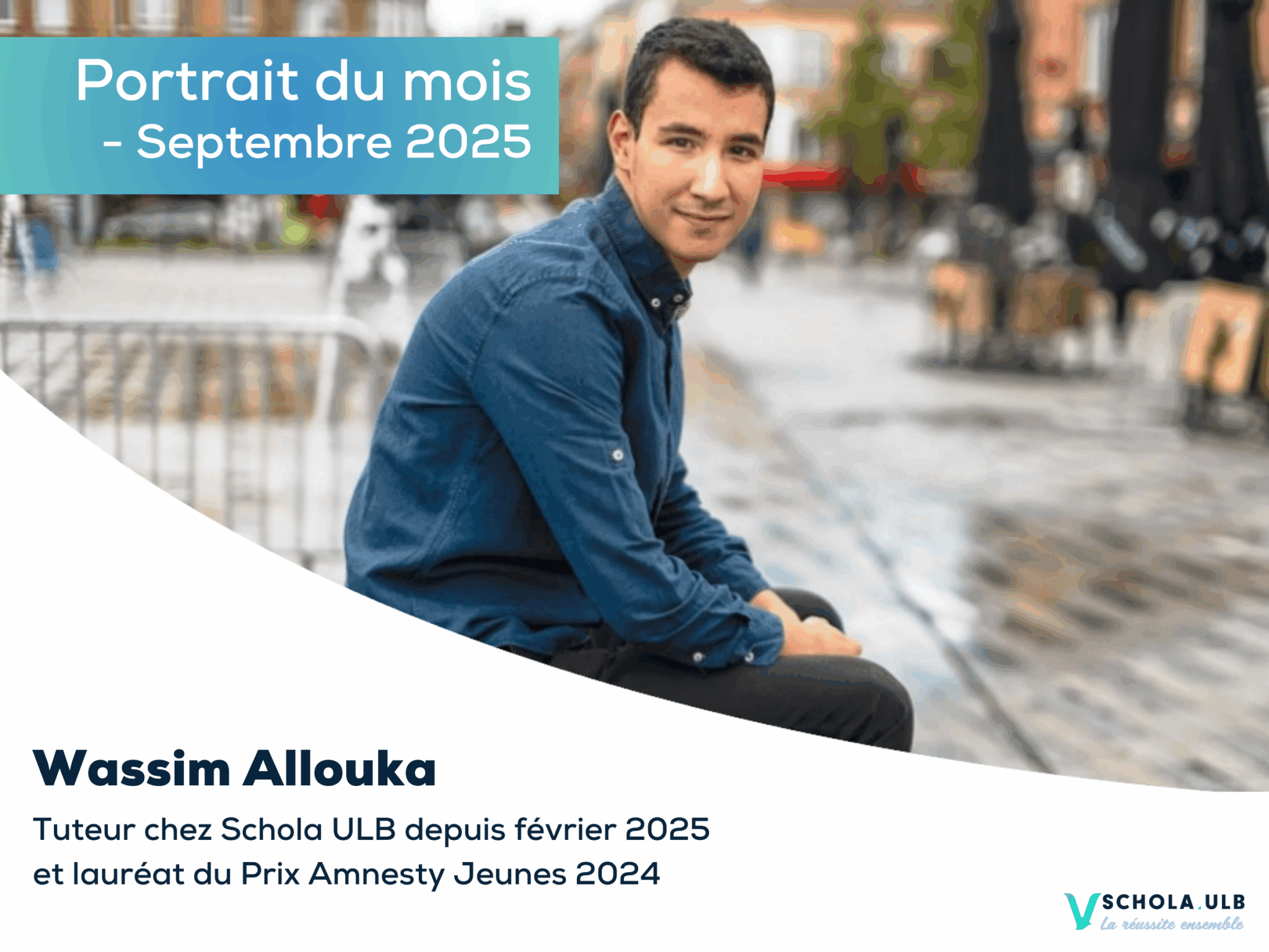 Portrait du mois - septembre 2025 |Schola ULB