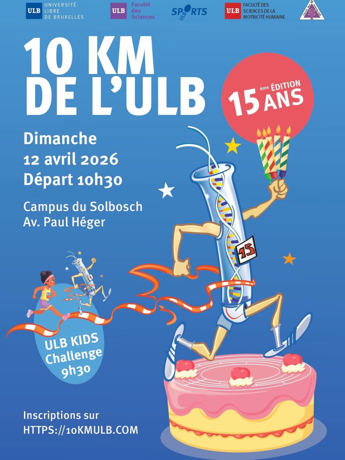 REJOIGNEZ LA TEAM SCHOLA ULB POUR LES 10KM DE L'ULB ! |Schola ULB